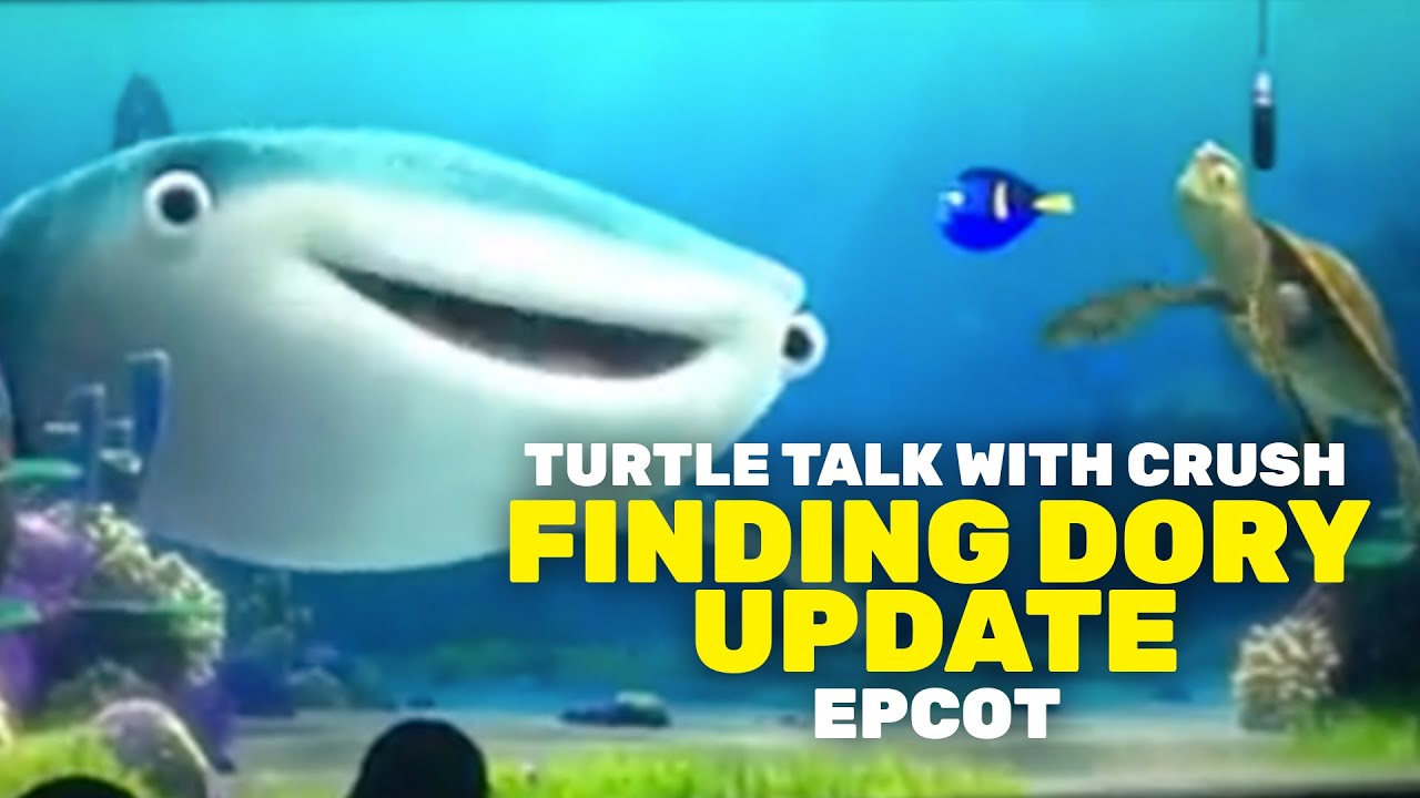 New characters from Finding Dory now appearing in Turtle Talk with ...