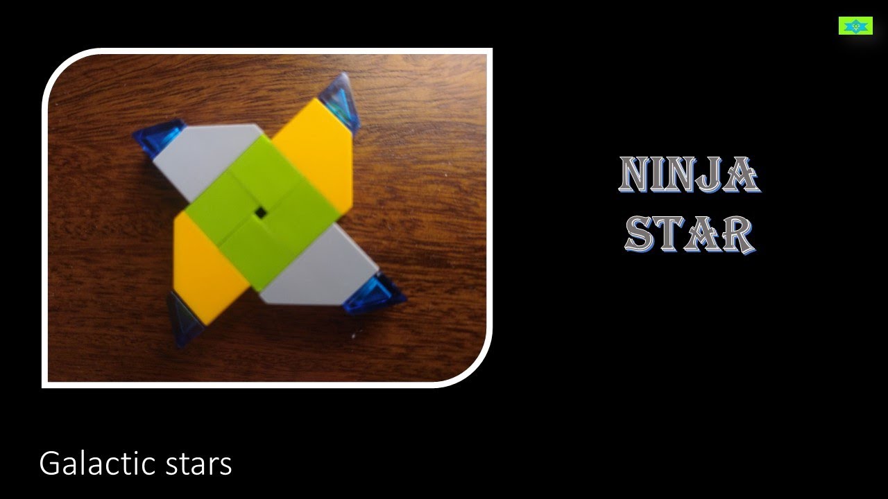 How to make a LEGO Ninja star - YouTube