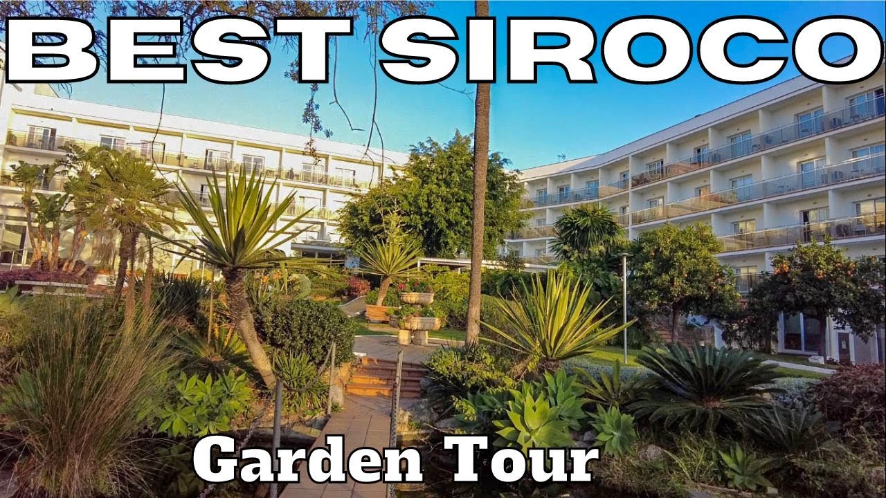 Benalmadena BEST SIROCO Hotel GARDEN Tour Andalusia SPAIN Costa del Sol ...