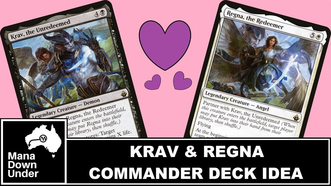 MTG Commander Deck Idea - Krav, the Unredeemed & Regna, the Redeemer ...