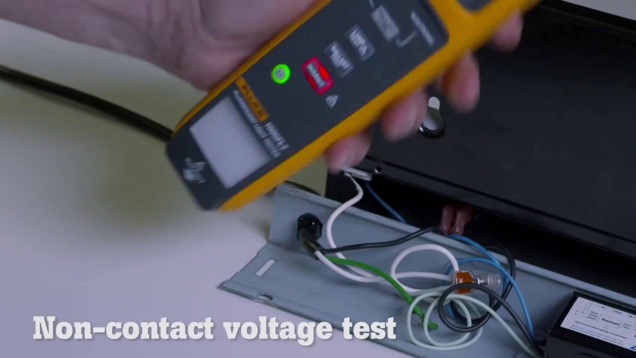 Fluke 1000FLT Flourescent Light Tester - YouTube