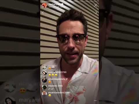 Zachary Levi Instagram Live - July 21, 2018 - YouTube