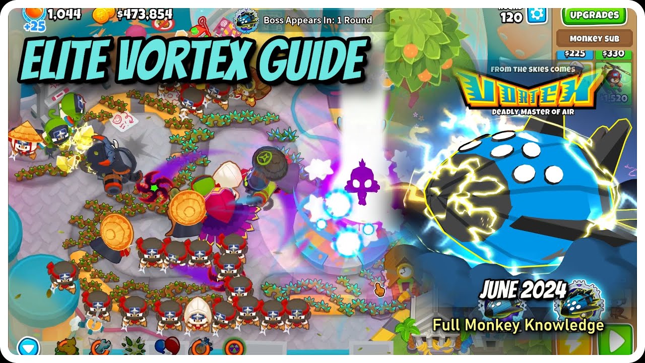 BTD6 Elite Vortex Tinkerton Guide - No HERO - YouTube