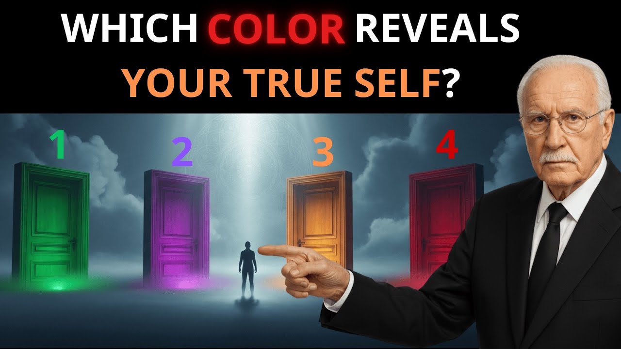 Which Color Reveals Your True Self? - Carl Jung Psychology Test - YouTube