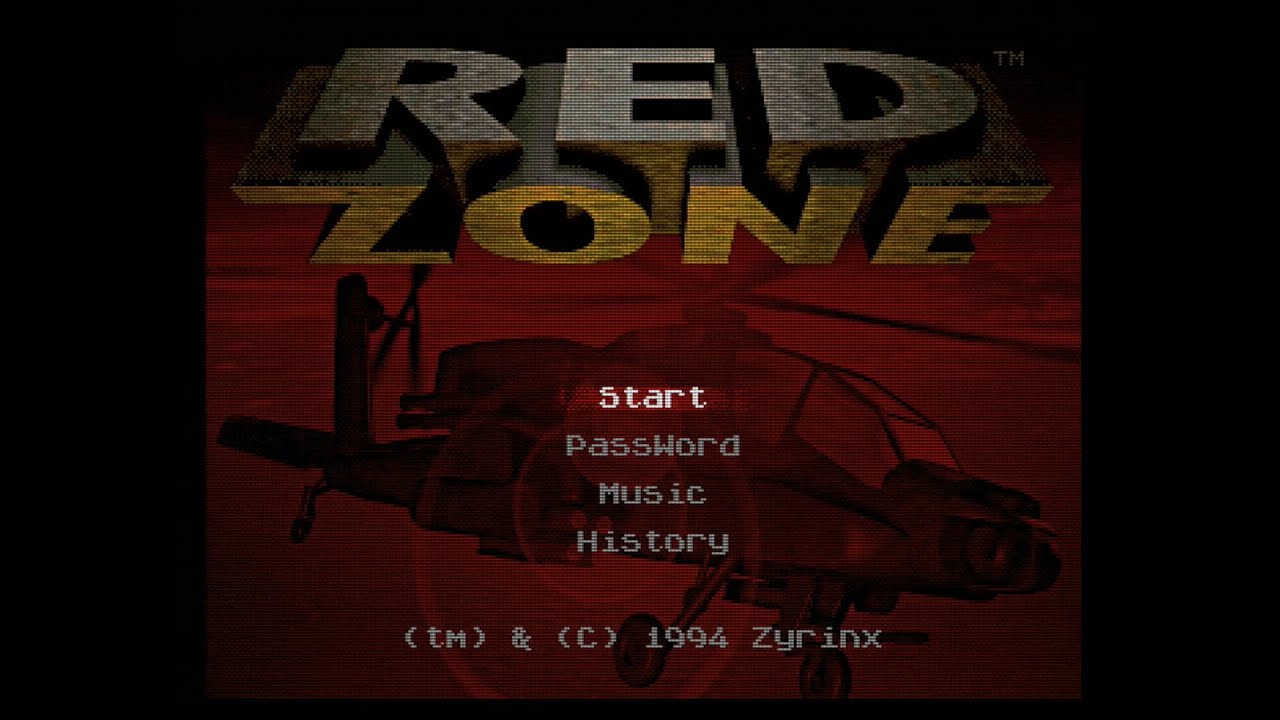 Red Zone - Real Sega Mega Drive (Genesis) Gameplay - YouTube