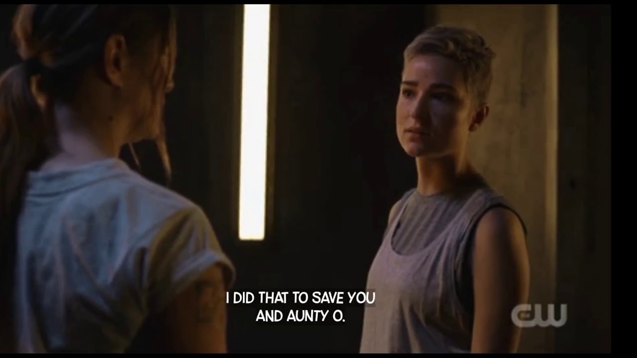 The 100 7x07- Diyoza tells Hope she won't lose her again - YouTube