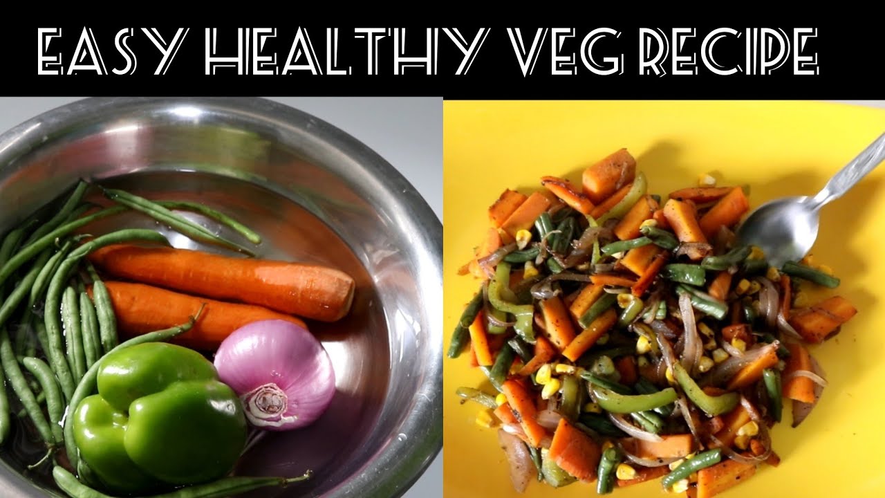 Easy healthy tasty Veggie recipe | Vegan diet | Recipe #2 - YouTube