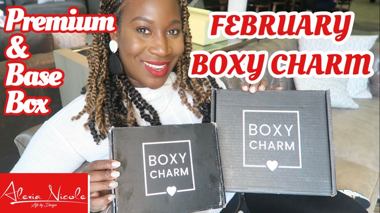 BOXY CHARM ~ PREMIUM & BASE BOX - YouTube