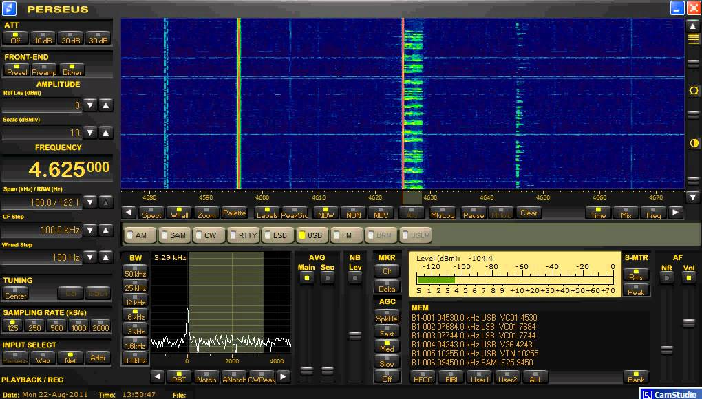 Numbers Station, Russian, S28 "Buzzer" voice, August 22, 2011, 1350 UTC ...
