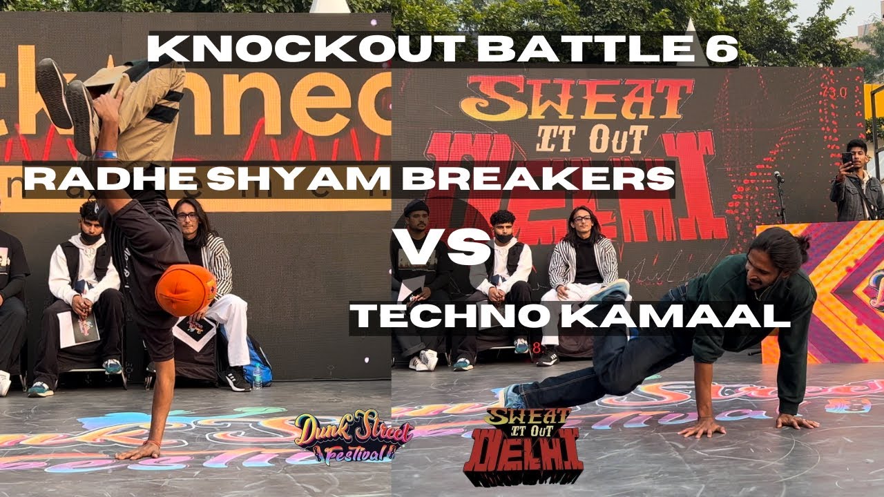 TECHNO KAMAAL VS RADHE SHYAM BREAKERS | SWEAT IT OUT DELHI VOL.4 | breakTV - YouTube
