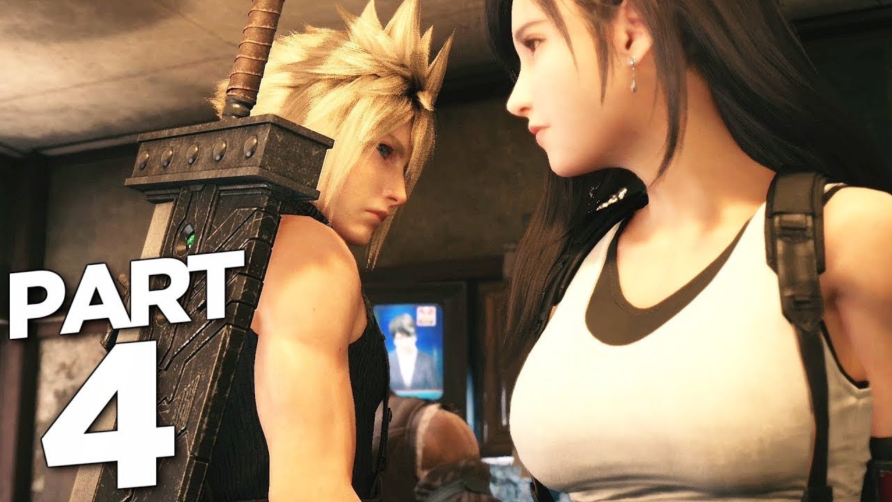 Final Fantasy 7 Remake Ps4 Pro Walkthrough Part 4 Youtube
