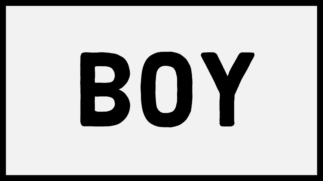 Drawing With Words || Drawing For Kids || Turn word BOY into a cartoon ...