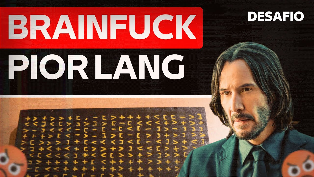 RUSHEI e criei um CÓDIGO na pior LINGUAGEM do mundo (Brainfuck) - YouTube