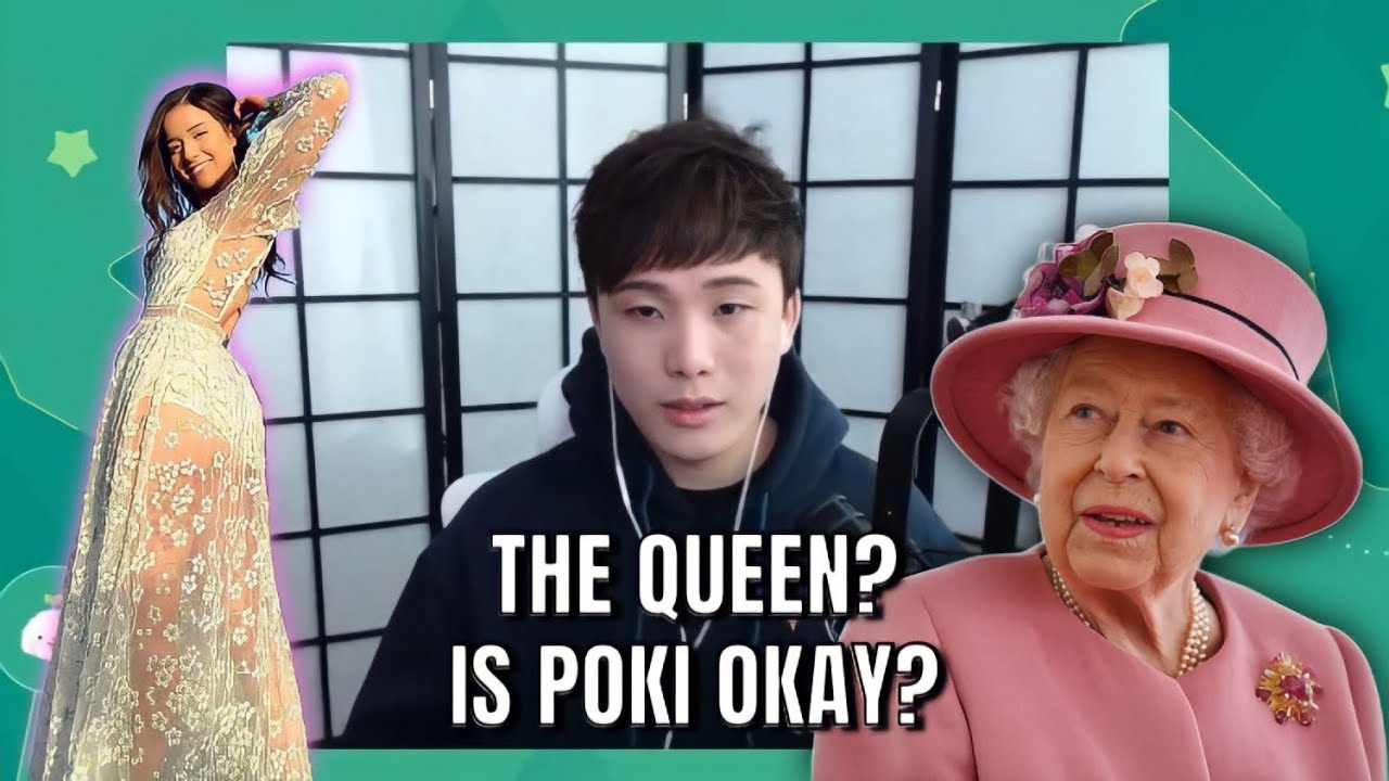 Sykkuno’s reaction to the passing of the Queen | Is Poki okay? - YouTube