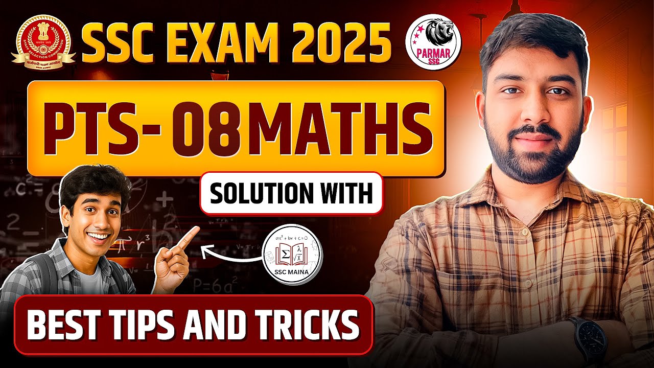 Parmar Test Series | Shortcuts and Formula | SSC Mania | Parmar Sir ...
