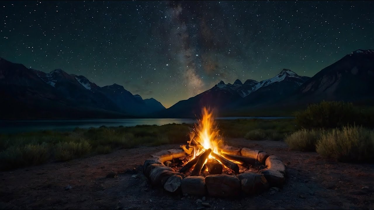 🔴Calming Fire Sounds🔥 | Cozy ASMR for Sleep, Study & Meditation | BLACK ...