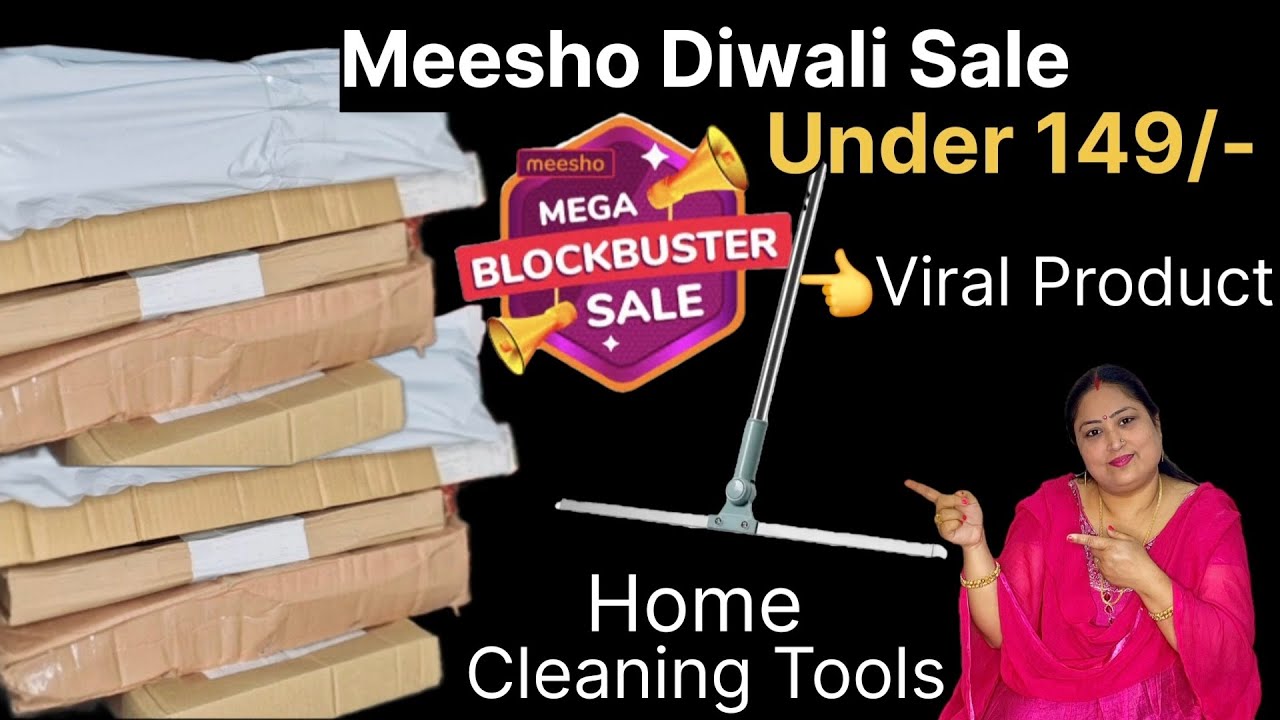 Meesho के Cleaning Tools ₹149 और ₹99 में 😱 घर चमका देंगे!" Meesho Big ...