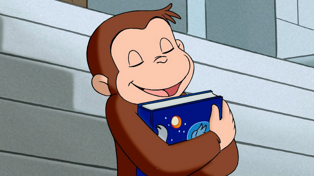 A Jorge le encanta leer | Jorge El Curioso En Español - YouTube