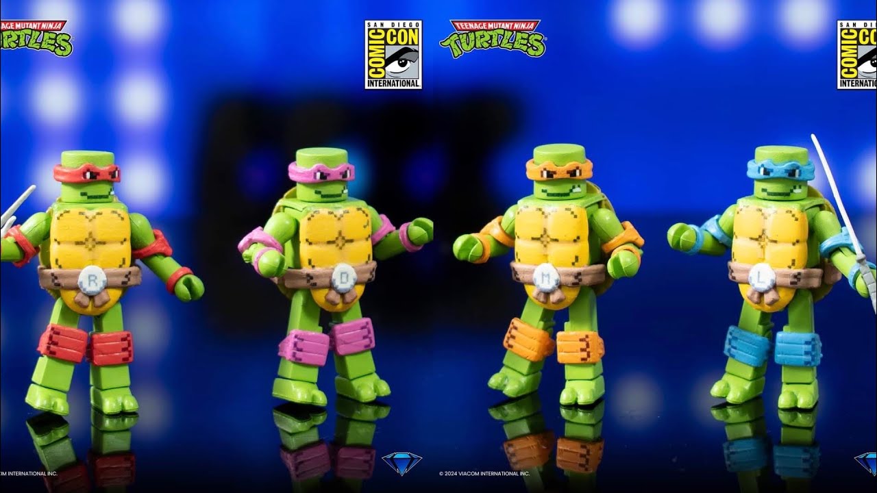 New TMNT teenage mutant ninja turtles minimates action figures more ...