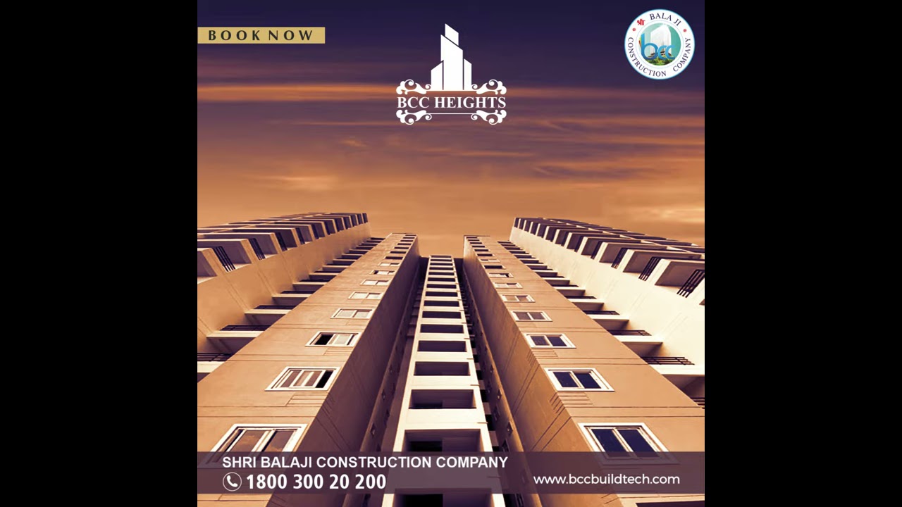 BCC Heights from Shri Balaji Construction Company - YouTube