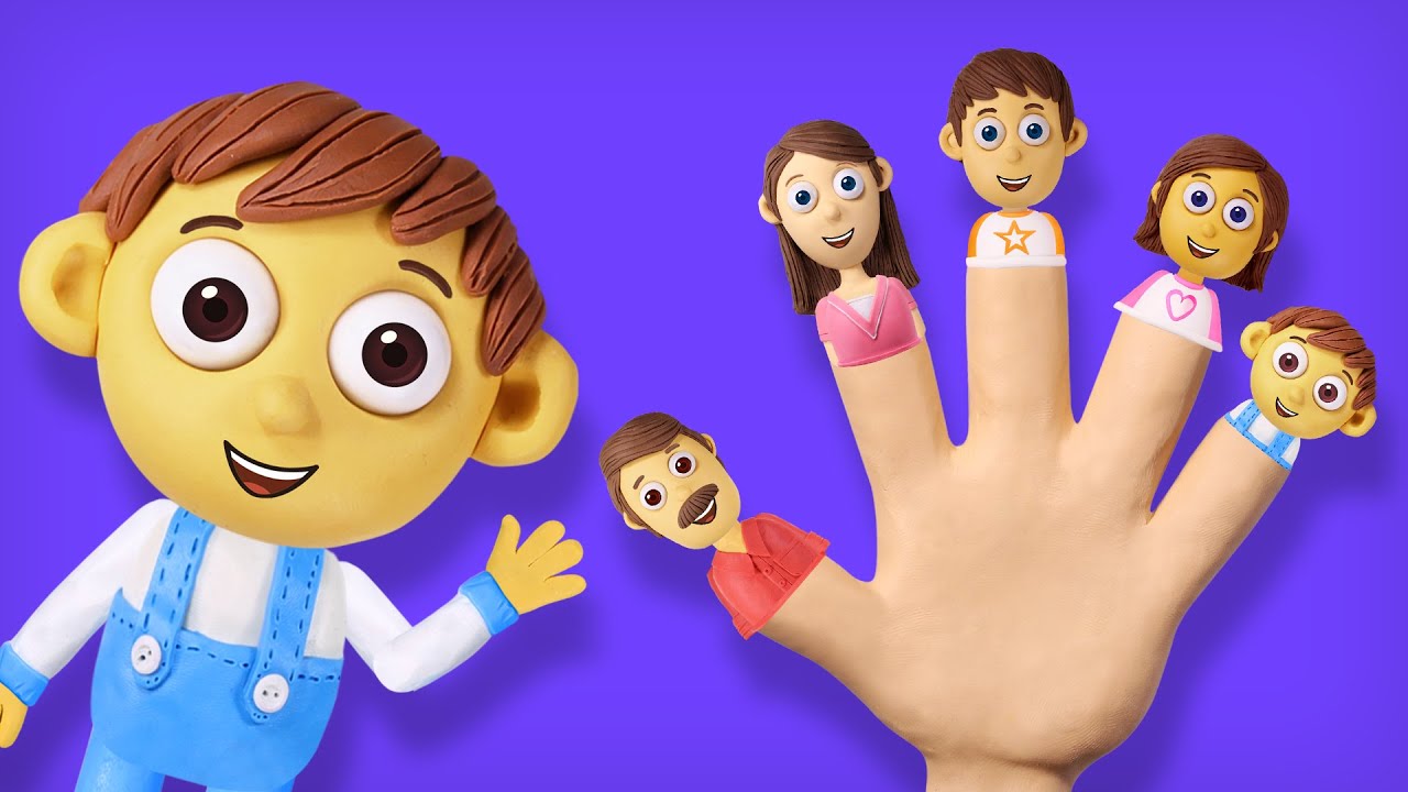 Finger Family | Popular Nursery Rhymes Collection by Polly Olly - YouTube