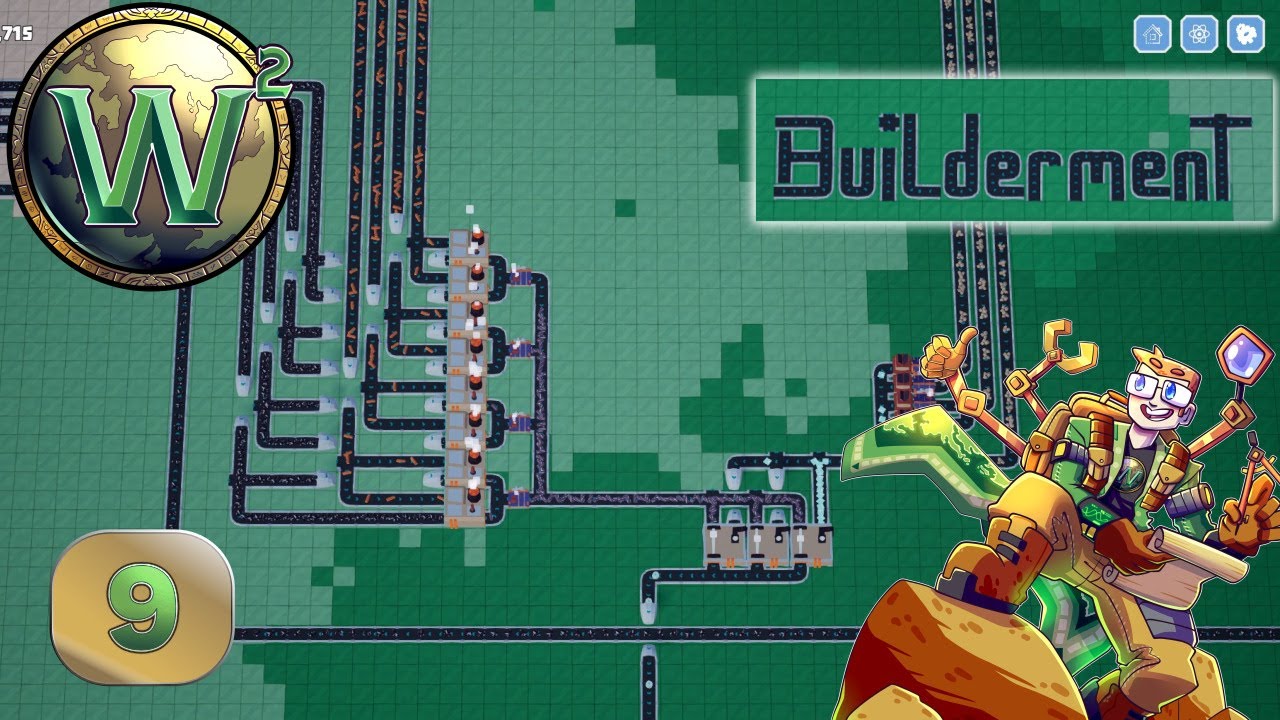 Builderment - Nano Wire & More Carbon Fiber for Later - Let's Play - Episode 9 - YouTube