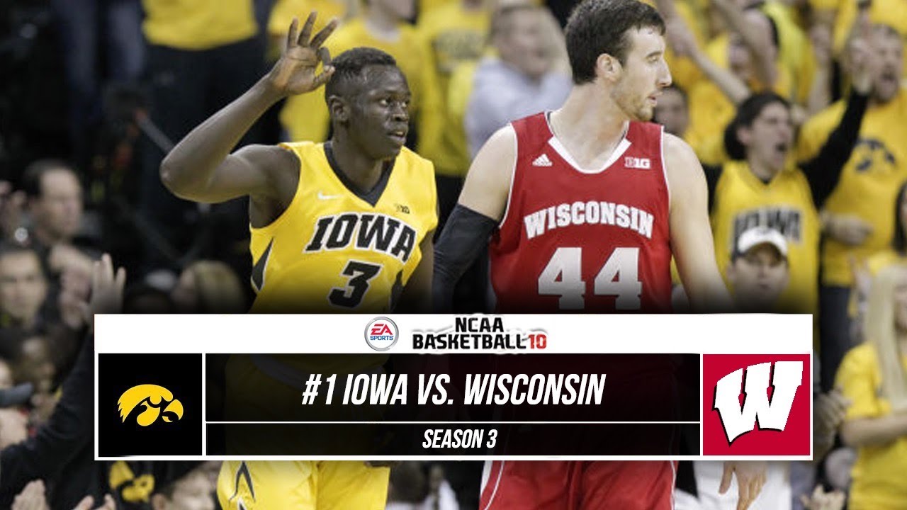 #1 Iowa vs. Wisconsin | NCAA Basketball 10 | EP. 97 - YouTube