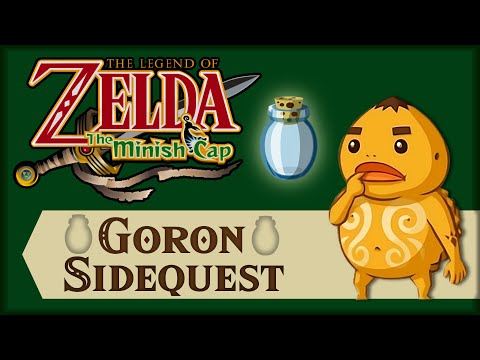 The Legend of Zelda: The Minish Cap - Goron Sidequest Guide (Bottle)