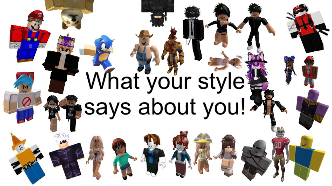 What your ROBLOX style says about you! - YouTube