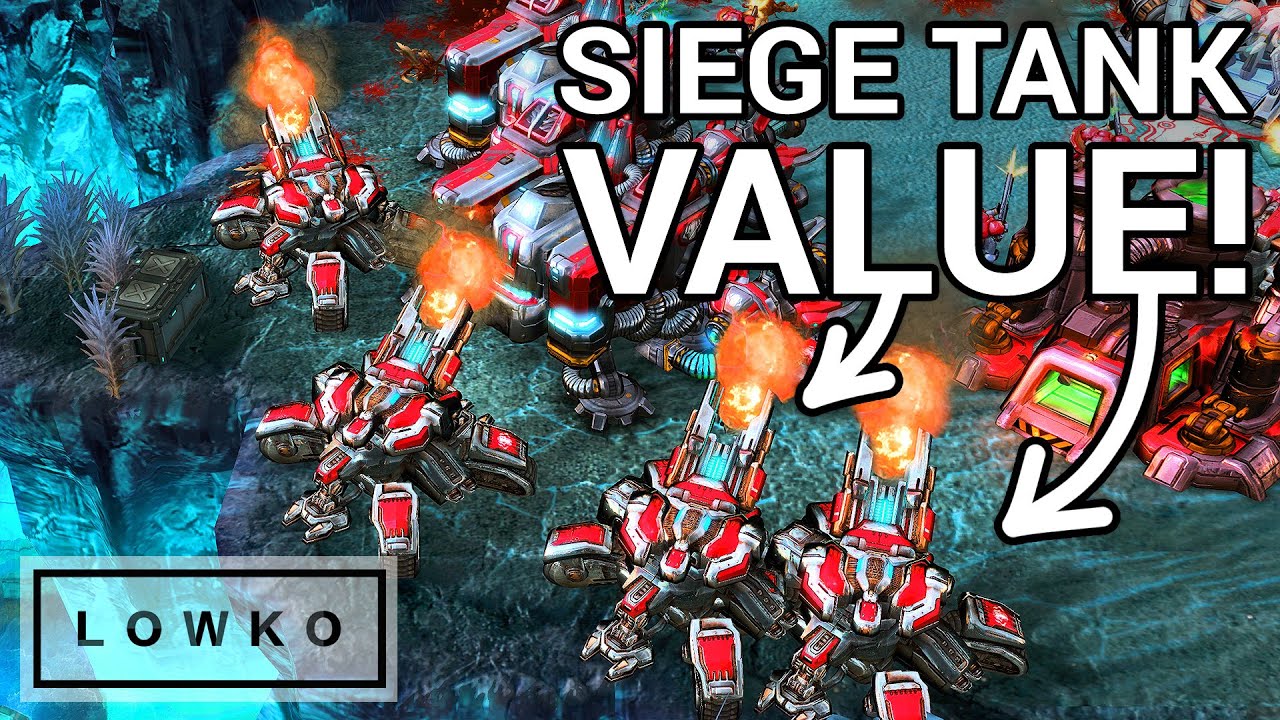 StarCraft 2: The Siege Tank SURPRISE! - YouTube
