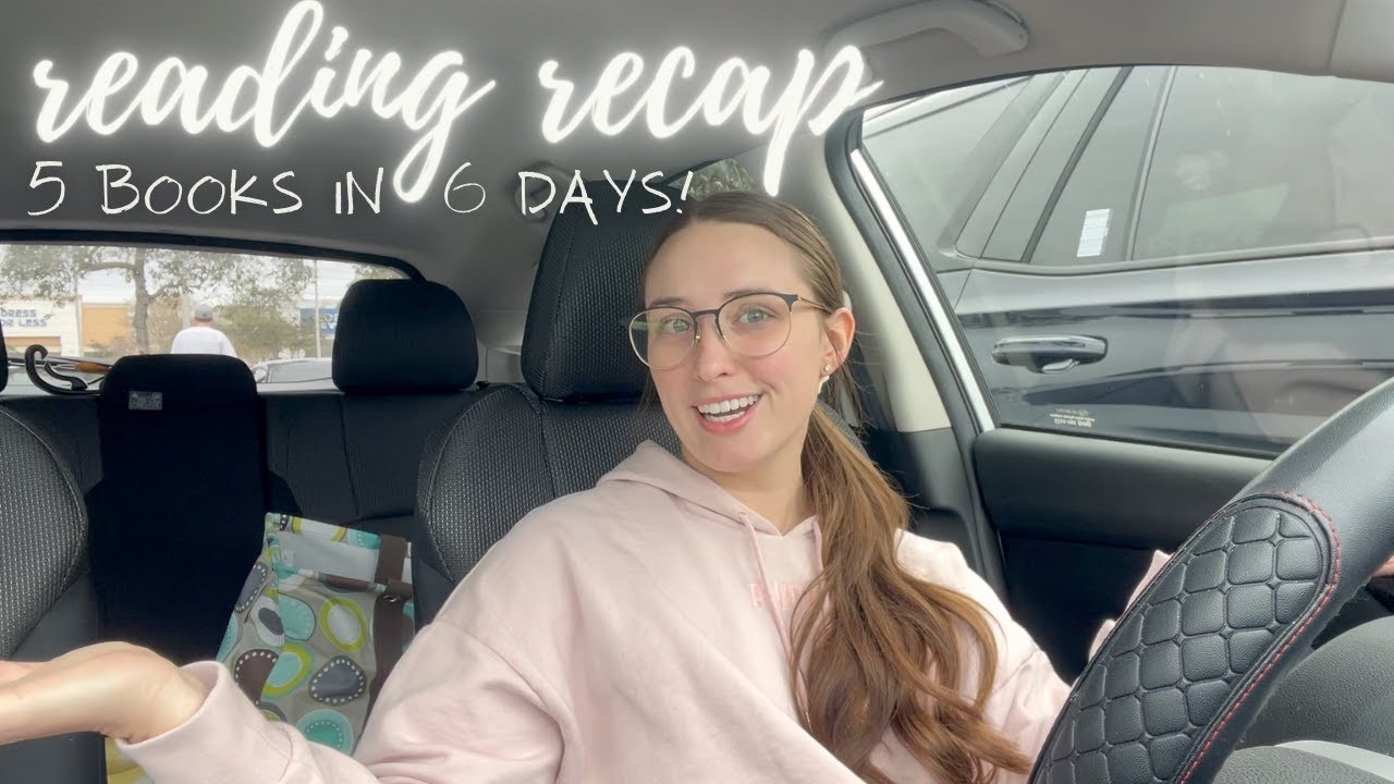 I read 5 books in 6 days! *weekly reading recap Jan 1st-6th* - YouTube