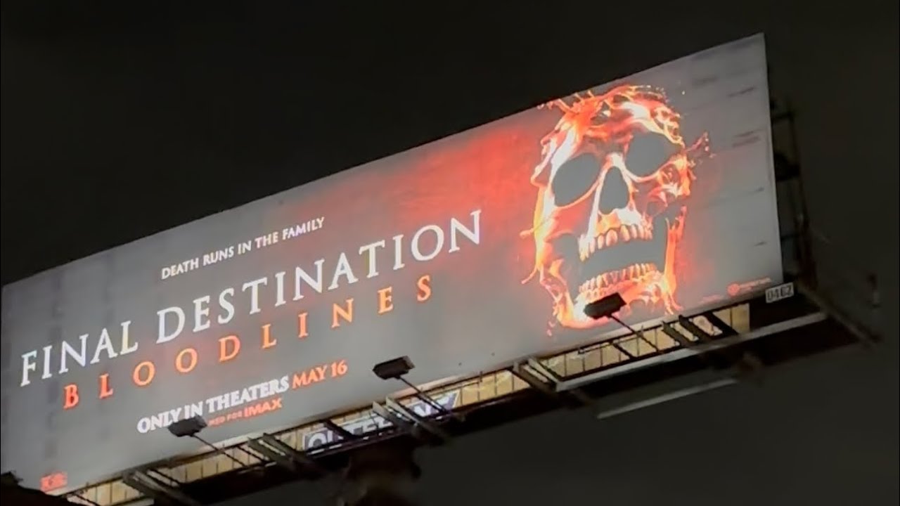 Final Destination 6 Billboard on North Highland Ave in Hollywood, CA # ...