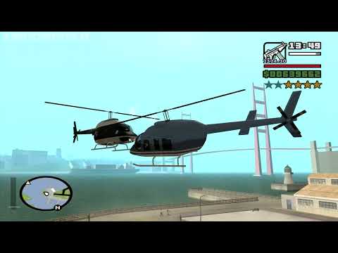 Toreno's Last Flight with a Minigun - Syndicate mission 9 - GTA San Andreas - alternate method