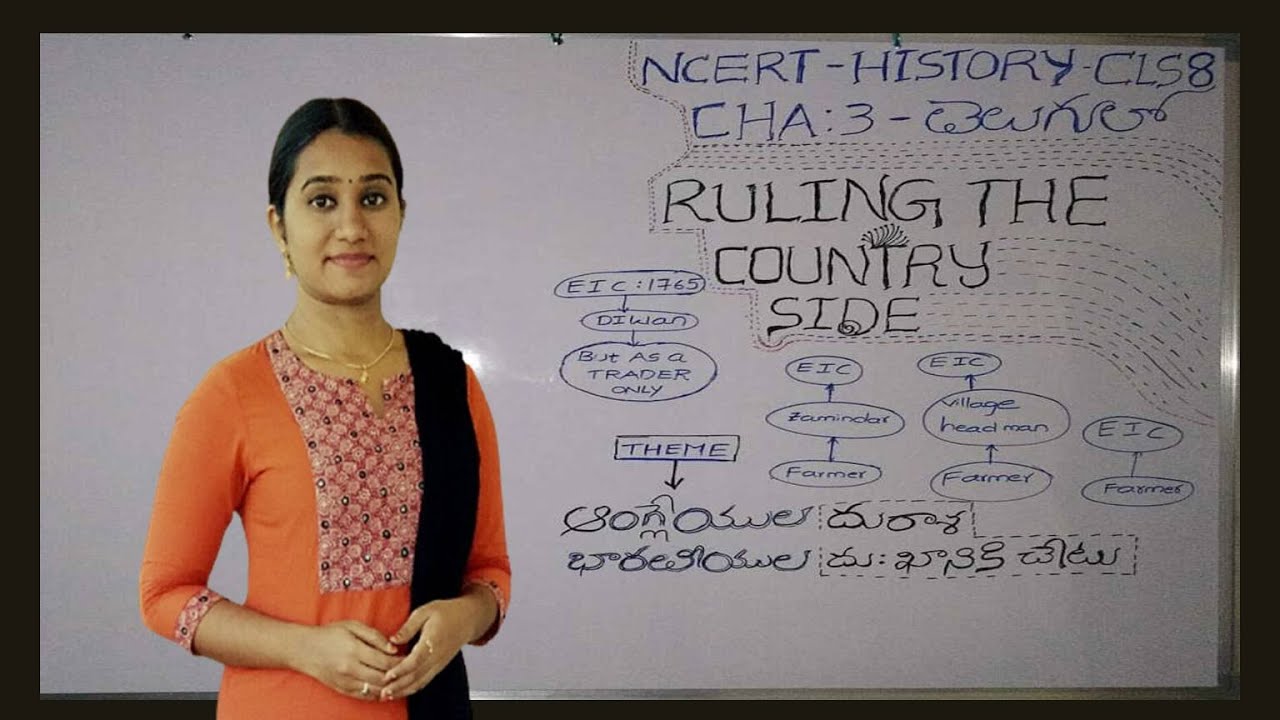 Ncert History Class 8 Chapter 3 -PART 1 || ruling the country side ...