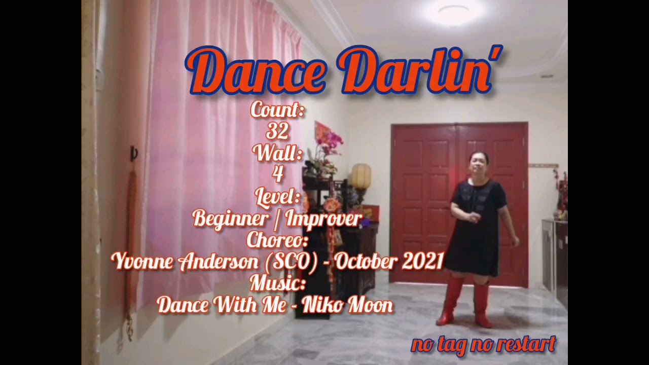 Dance Darlin' - Line Dance (Yvonne Anderson (SCO) - October 2021 ...