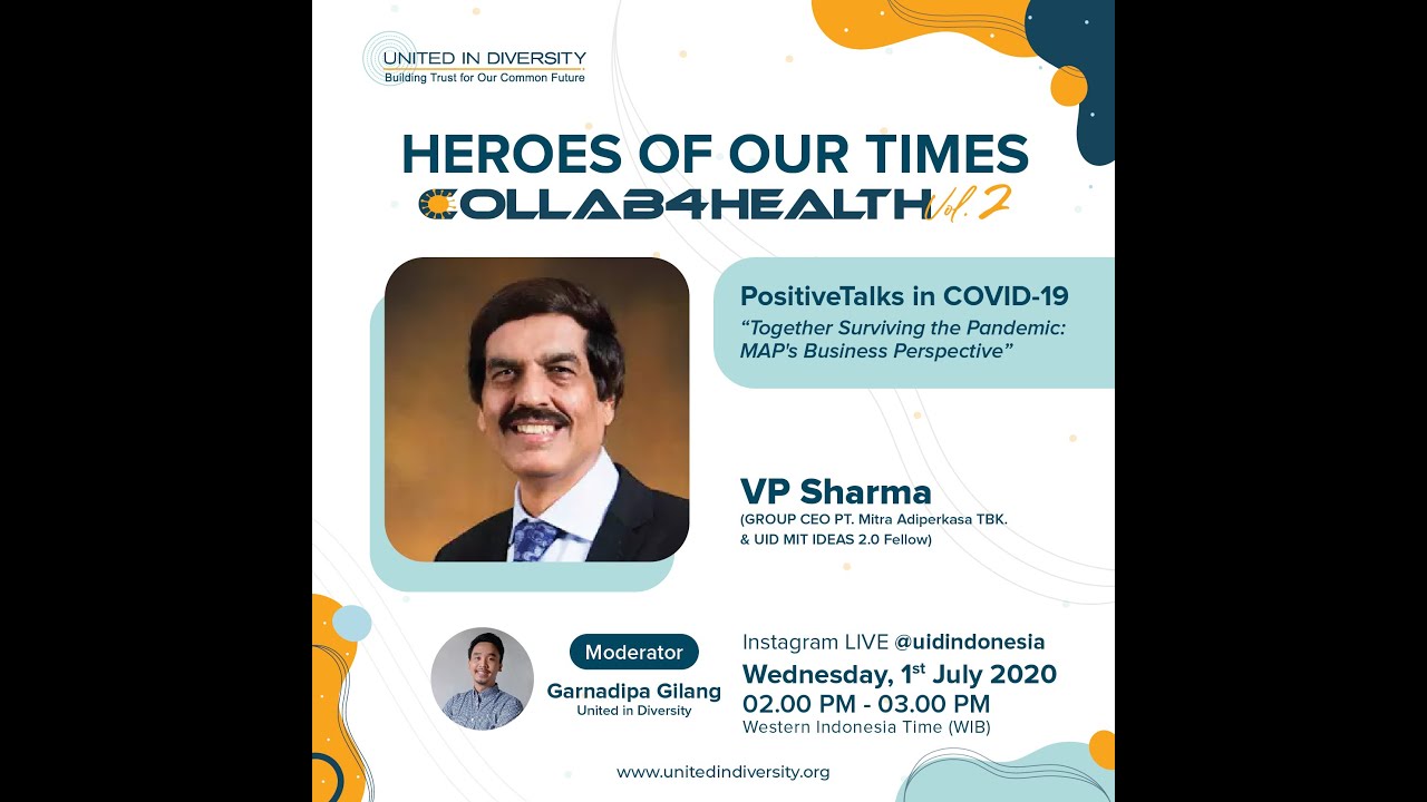 VP Sharma on UID #Collab4Health 'Heroes of Our Times' Vol.2 - YouTube