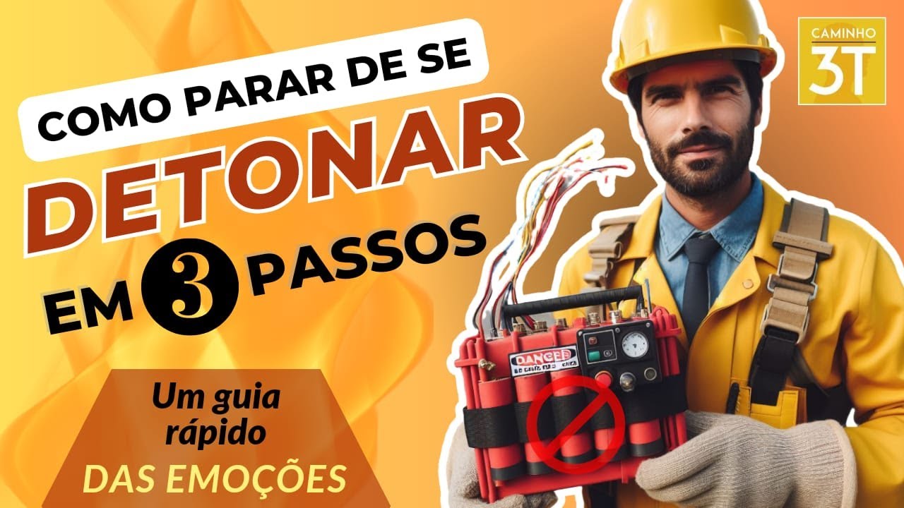 Como Parar de se Detonar em 3 Passos - Um Guia Rápido das Emoções - YouTube
