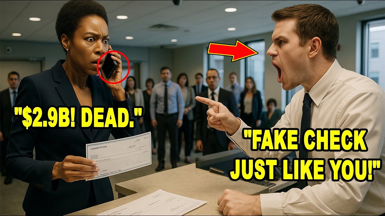 Bank Teller Questions Black Woman’s Company Check—$2.9B in Business ...