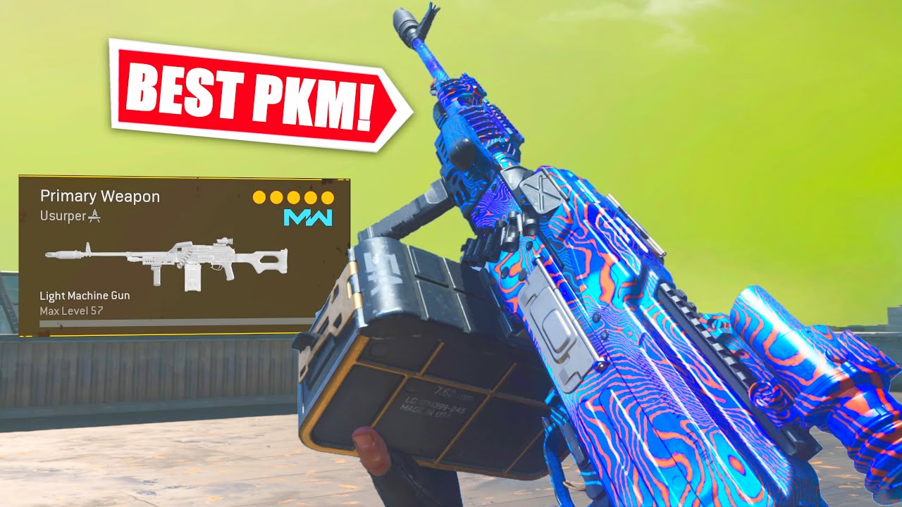 The Best LONG Range PKM LMG Build In Warzone (Rebirth Island Gameplay ...