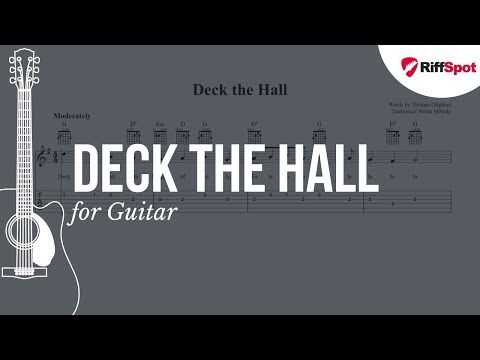 Deck the Hall Guitar Tab