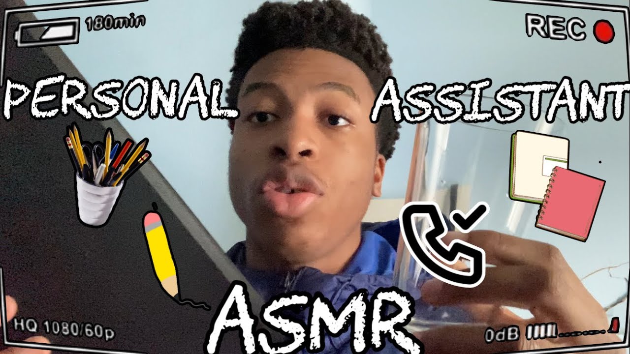 ASMR PERSONAL ASSISTANT HELPS YOU PREPARE FOR THE BUSY WEEK! - YouTube