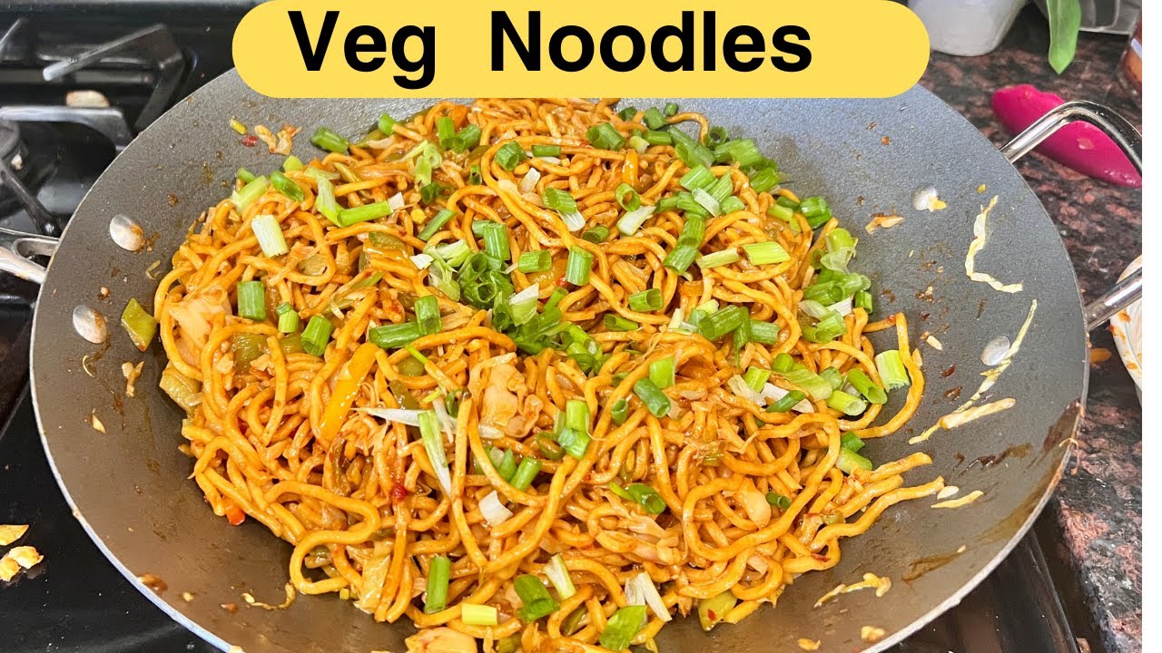 Veg Noodles | Quick n Easy Recipe | Lunch Box Recipe | How to make delicious noodles | Veg ...