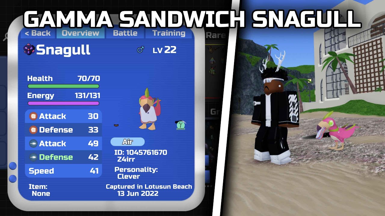 Gamma Sandwich Snagull Find - YouTube