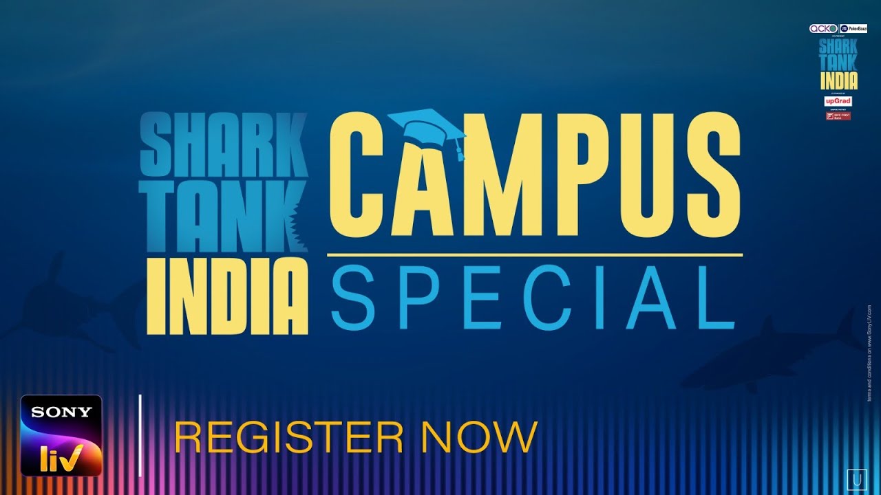 Shark Tank India S3 | Campus Special | Sony LIV | Register Now - YouTube