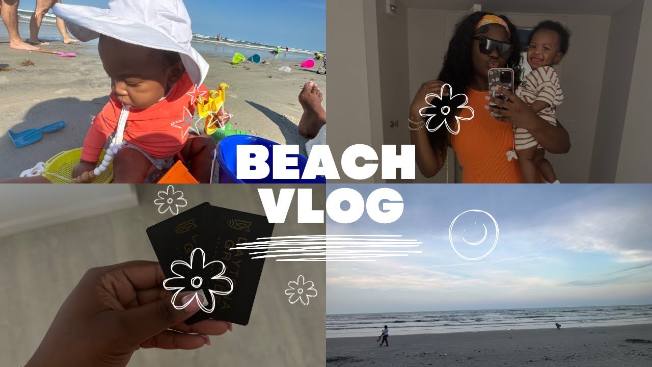 VLOG| 24 hours at the beach! - YouTube
