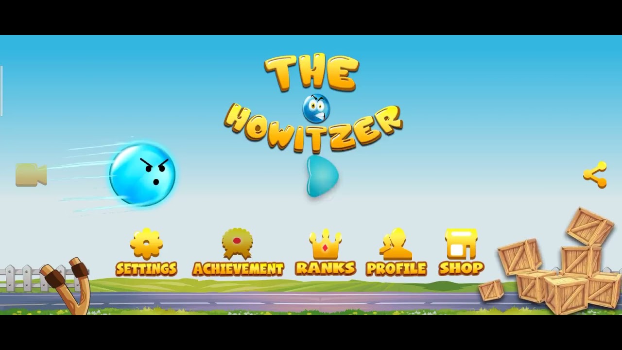 THE HOWITZER - Slingshot Game - YouTube
