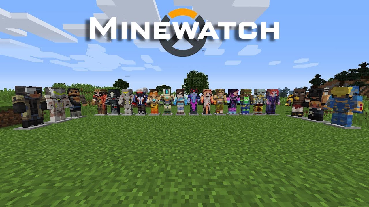 Overwatch in Minecraft?! - YouTube