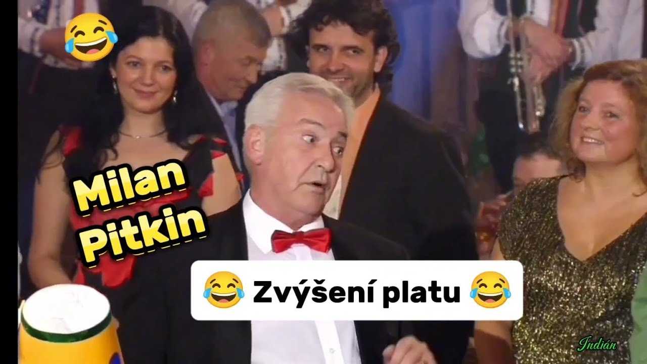 Milan Pitkin - Zvýšení platu 😂😂 - YouTube