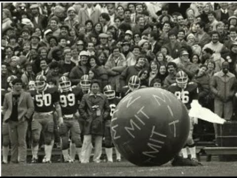 Greatest MIT hack of all time! Harvard vs Yale 1982 - YouTube