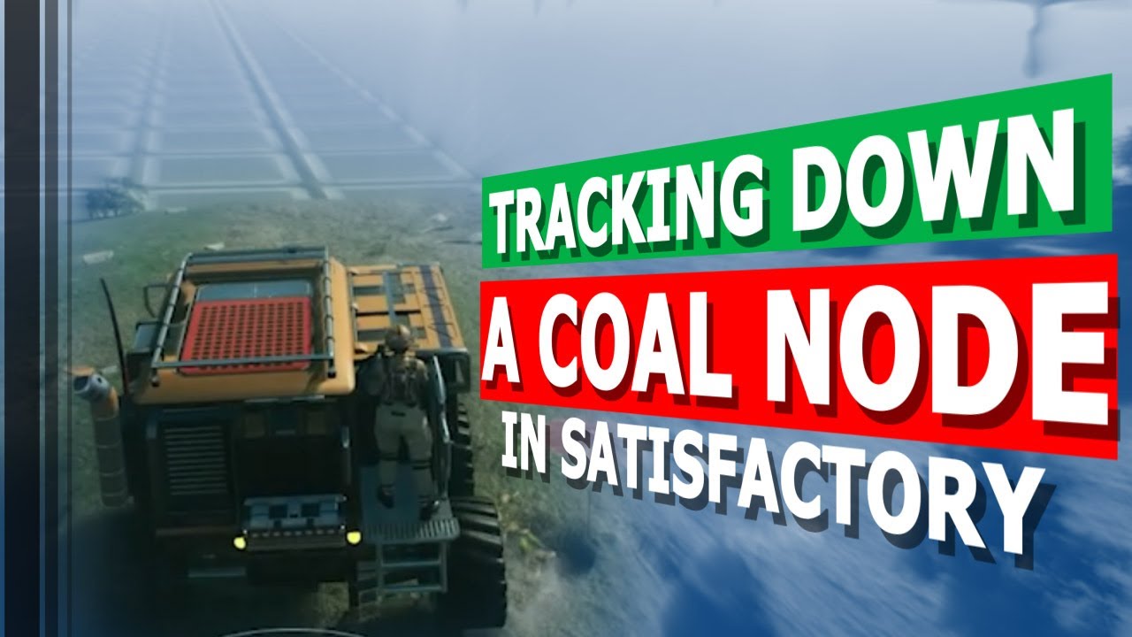 Setting up ready for a Coal Node - Satisfactory Let's Play episode 4 ...